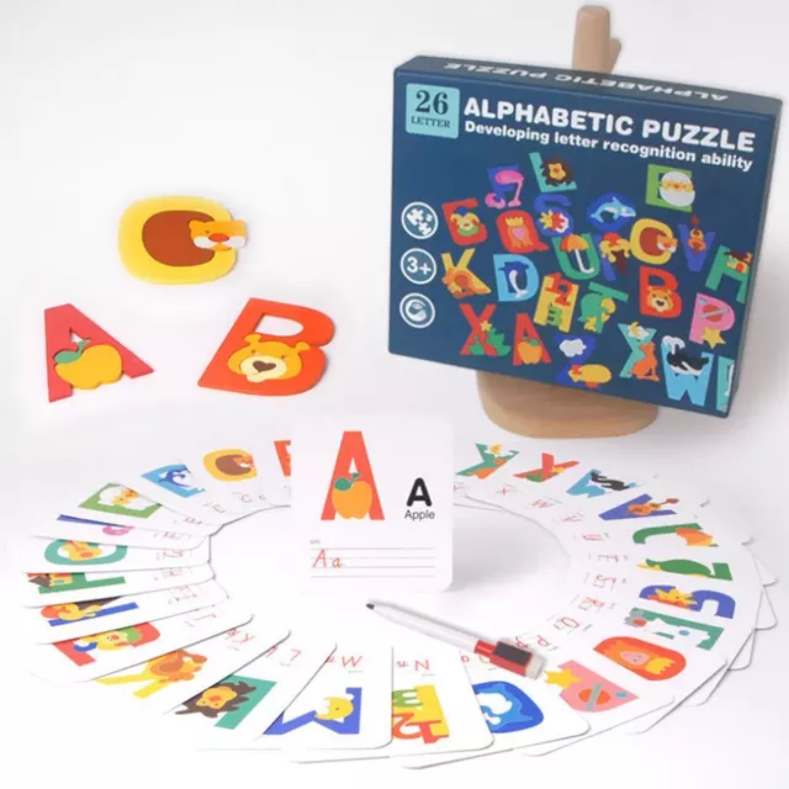 Alphabetic Puzzle 26 Litere – kinder.md