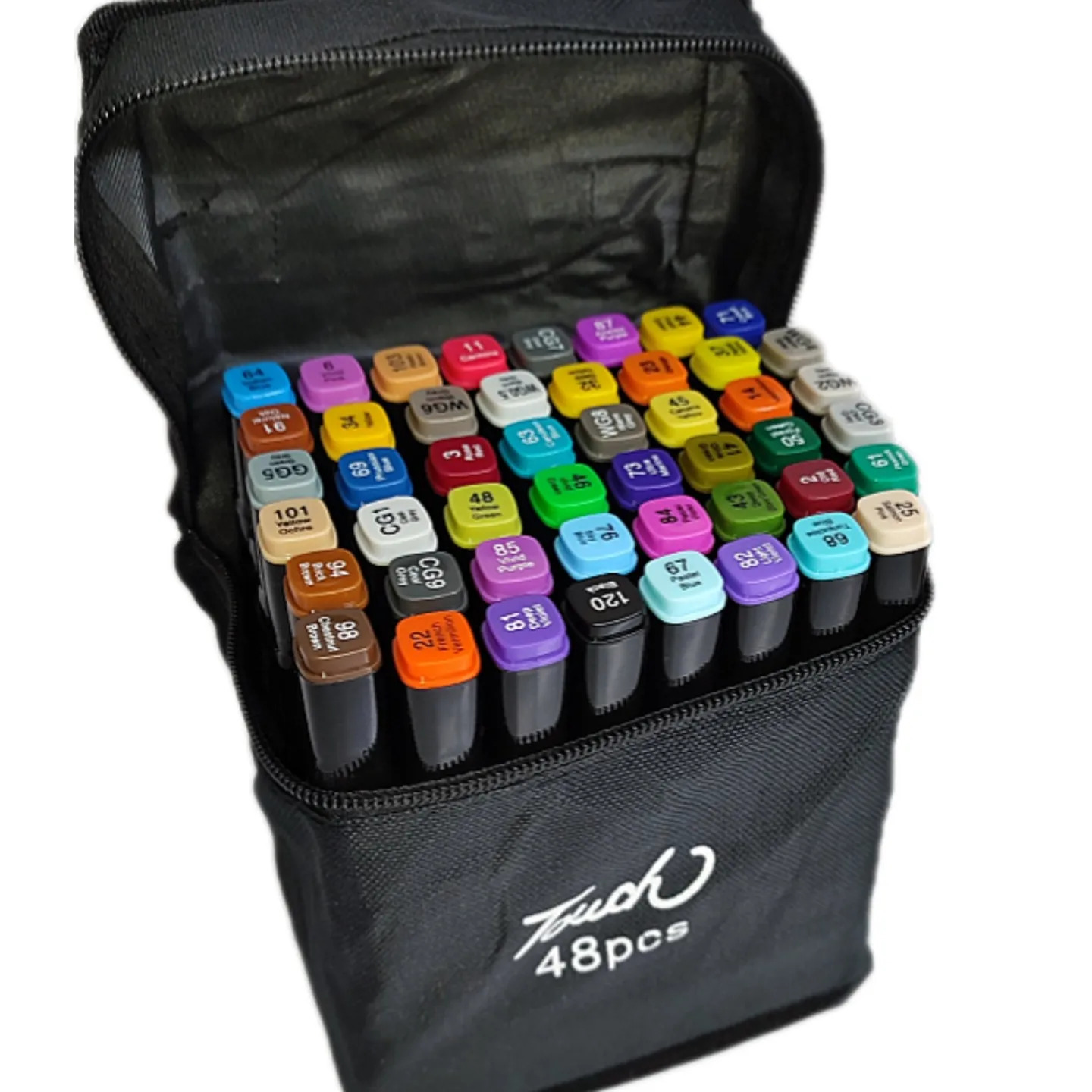 Set Carioci Profesionale cu Dublu Cap, Touch 24 pcs – kinder.md