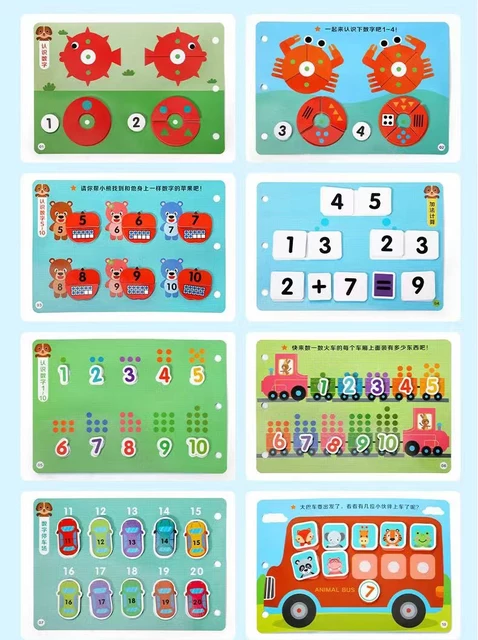 Set Carte Educativă, Învățăm Matematica – kinder.md