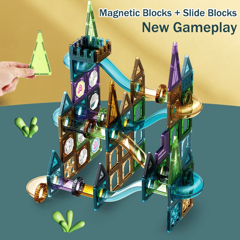 Constructor Magnetic cu Labirint 100 PCS – kinder.md