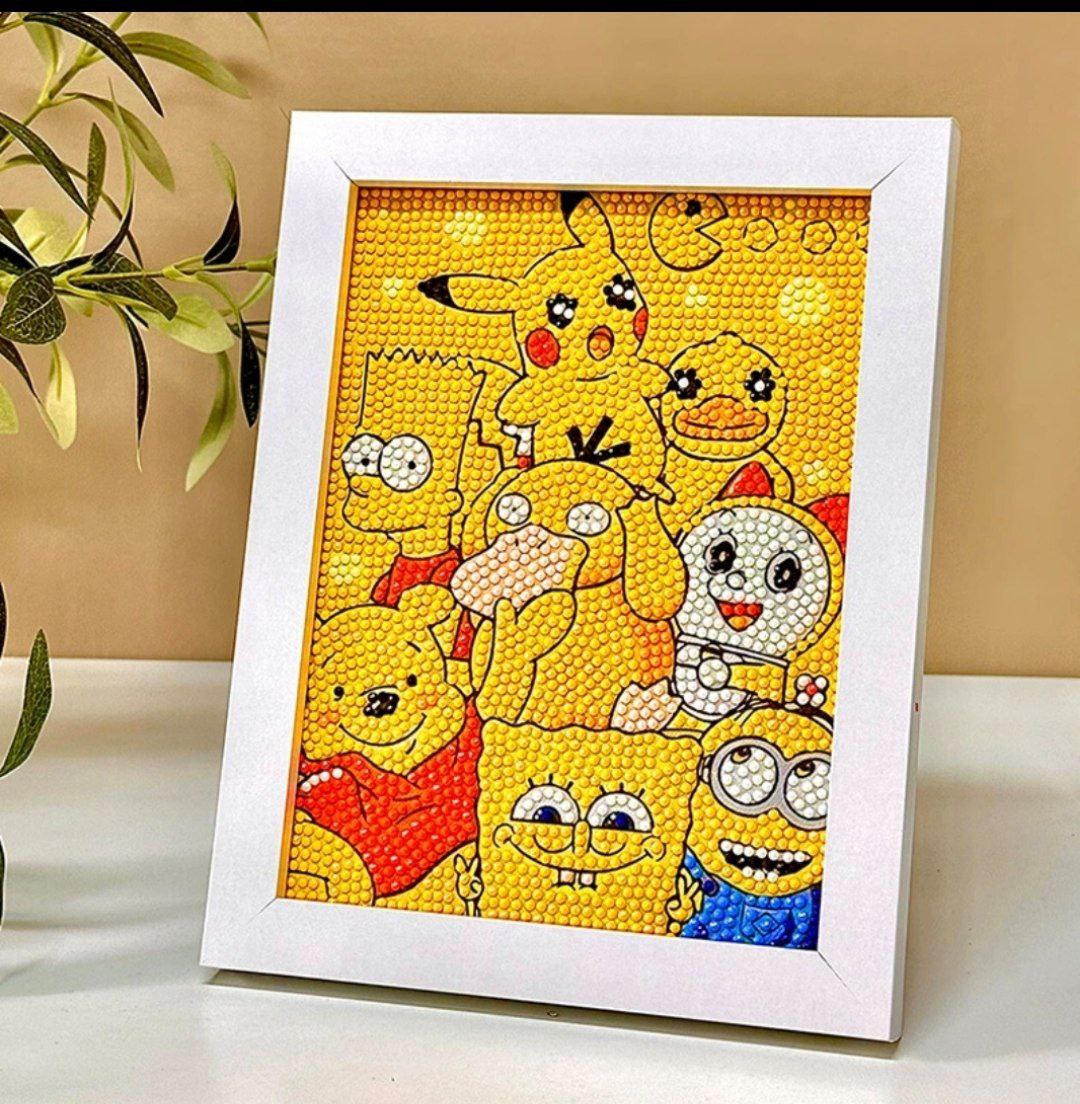 Mozaic cu Diamante în Rama – kinder.md